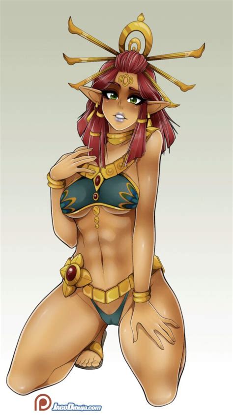 The Legend Of Zelda Porn Hentai Breath Of The Wild Gerudo Riju
