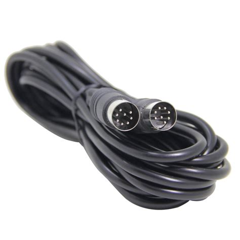 Buy Ancable 4 0m Large 8 Pin Din Male Male Speaker Audio Cable Wire For