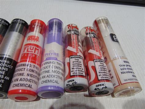 Lot 11 Assorted Fruitand Flavored Vapes