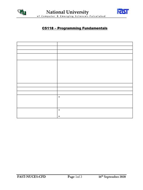 Course Outline Programming Pdf Pointer Computer Programming Course Outline Programming Pdf Pointer Computer Programming