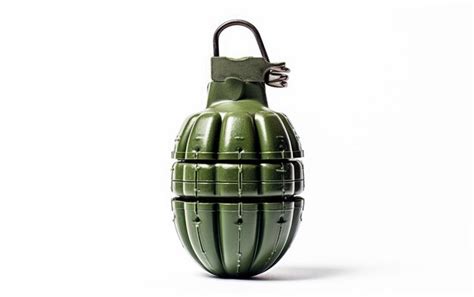Premium Ai Image Explosive Device On White Background