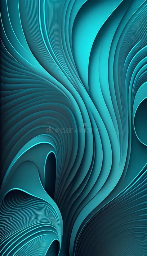 Abstract Blue Background 3d Rendering 3d Illustration Computer