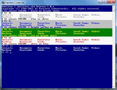 ANSI Escape Sequences
