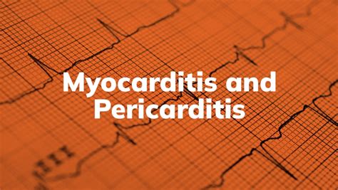 2025 Esc Guidelines For The Management Of Myocarditis And Pericarditis
