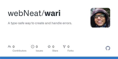 Wari A Type Safe Way To Create And Handle Errors Rtypescript
