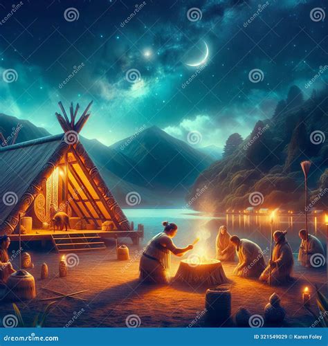 Nz Matariki Maori New Year Gold Stock Image 311040649