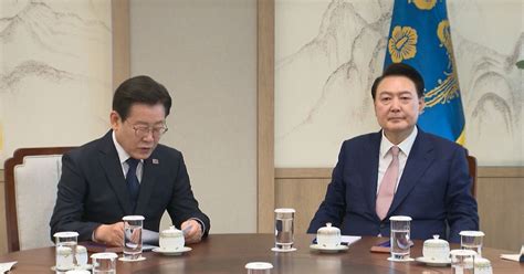 이재명 윤 대통령에게 채 상병 특검·이태원 특별법 수용 요구