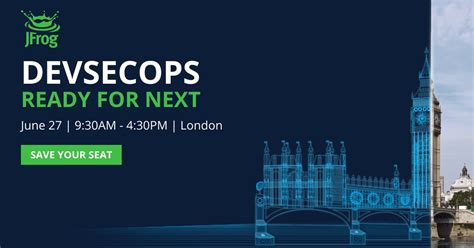 Jfrog On Linkedin Devsecops Next London Devsecops Jfrog