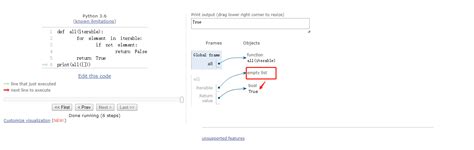 Python All Any Echo Coding