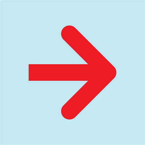 Red Arrow Icon Vector Eps 10 18886187 Vector Art At Vecteezy