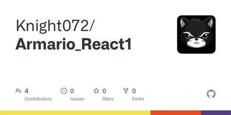 GitHub Knight072 Armario React1