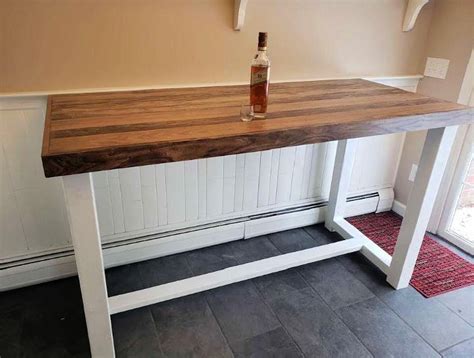 DIY Bar Table Step By Step Guide Blitsy