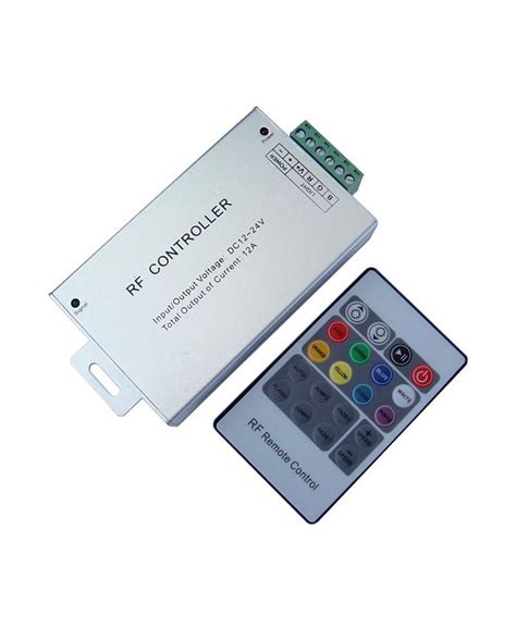 RF RGB LED Controller With Keys Remote