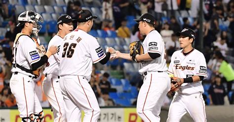 ‘16안타 15득점 메가이글스포 대폭발 한화 롯데 24이닝 연속 무득점 ‘꽁꽁→스윕5연승7위 점프