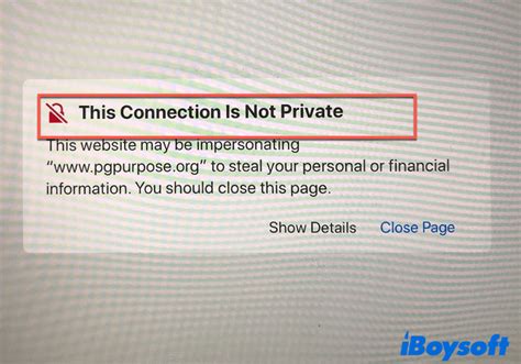 How To Bypass Safari This Connection Is Not Private