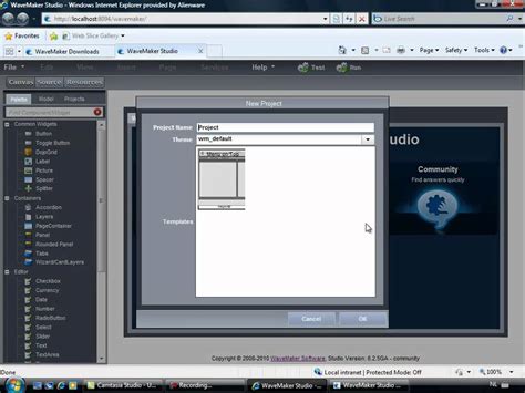 Creating A Web Application With Wavemaker Youtube