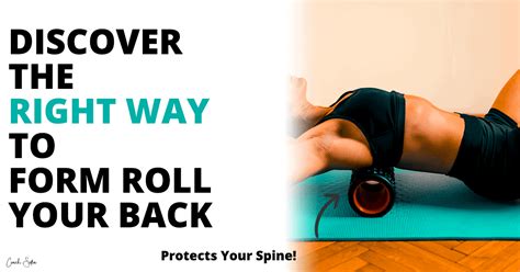How To Properly Foam Roll For Lower Back Pain Relief Coach Sofia Fitness