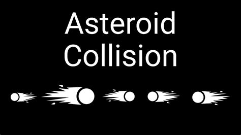 Coding Interview Problem Asteroid Collision Youtube