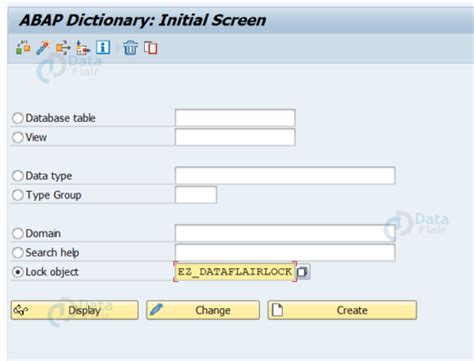 Lock Objects In Sap Abap Types And Examples Dataflair