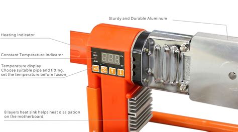 Digital Socket Fusion Welder Set For Ppr Or Pe Pipes 20mm To 63mm Socket Fusion Tools Fusion