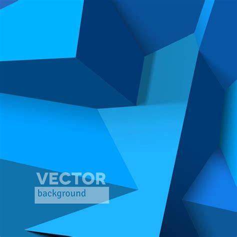 Abstract Background With Realistic Overlapping Blue Cubes 17661474 Vector Art At Vecteezy