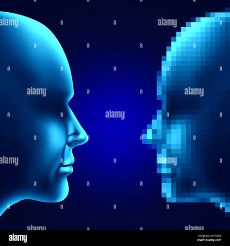 human digital copy and counterfeit people to mimic or create replicas