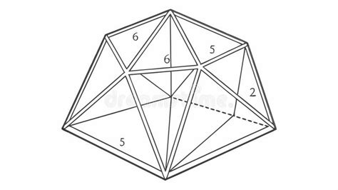 Geodesic Dome Modern Architectural Structure Vector Design Generative Ai Stock Vector