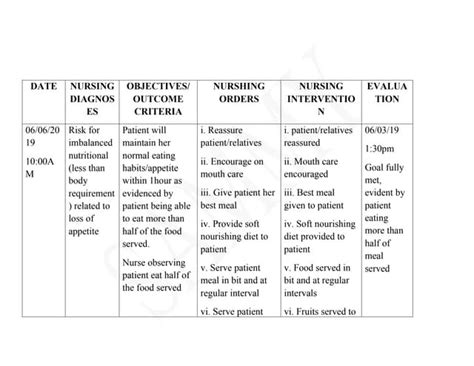 Care Plan Sample Docx Nursing Care Plan F Docx