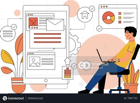 Designer Test Framework Ui Illustration Free Download Design