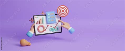 Seo Optimization Web Analytics And Seo Marketing Social Media Concept Financial And Analyzing