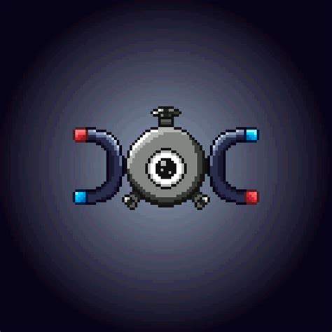 Magnemite Animation Ranimatedpixelart