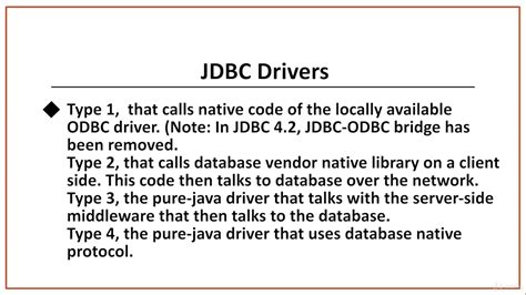 011 Database Access From A Programming Language Jdbc 5 Youtube
