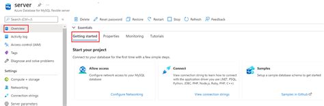 Improved Portal Experience To Manage Azure Database For Mysql