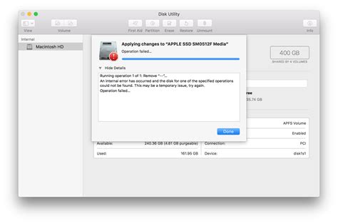 Macos After Deleting Bootcamp I Failed To Merge Free Disk Space Using Disk Utility Ask