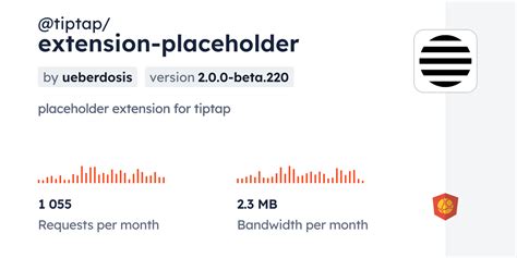 Tiptapextension Placeholder Cdn By Jsdelivr A Cdn For Npm And Github