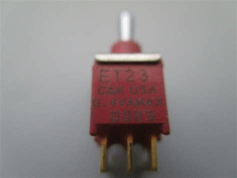 C K ET23MD1ABE Toggle Switch Process Industrial Surplus Corp