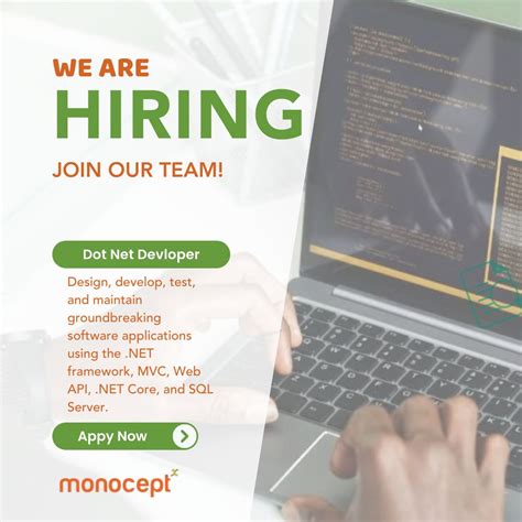 Hiring For Dotnet Developer Sse Monocept