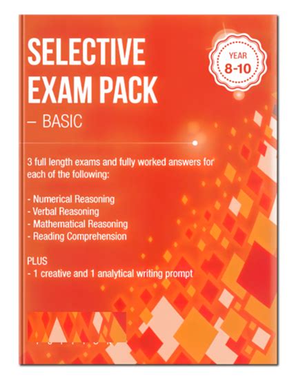 Selective Exam Pack Basic Volume 1 Bebooks