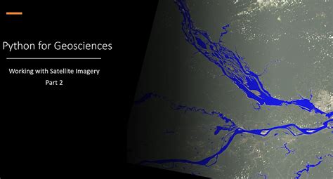 Python For Geosciences Satellite Image Analysis Step By Step