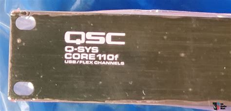 Qsc Core 110f Photo 2328233 Aussie Audio Mart