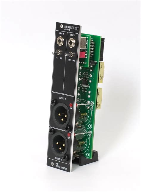 The INs And OUTs Of Modular Synthesis ADDAC System Launches Balanced Input And Output Modules