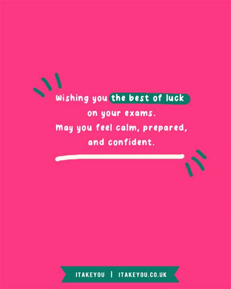 35 Good Luck Exam Wishes For Gcse And Students Positive Vibes I Take