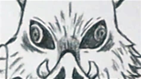 귀멸의칼날 아카자 나침 버전의 이노스케 그림 그리기 Youtube