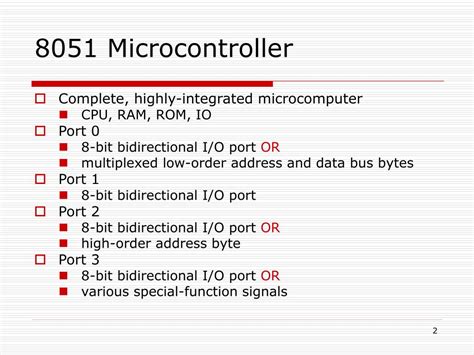 Ppt Assembler Language 8051 Powerpoint Presentation Free Download Id 5645531