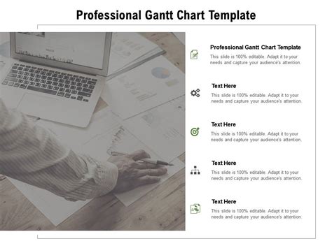 Professional Gantt Chart Template Ppt Powerpoint Presentation Pictures Grid Cpb Presentation
