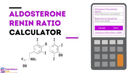 Aldosterone Renin Ratio Calculator Online