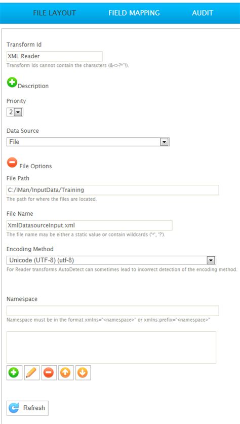 Xml Reader Iman User Guide Realisable