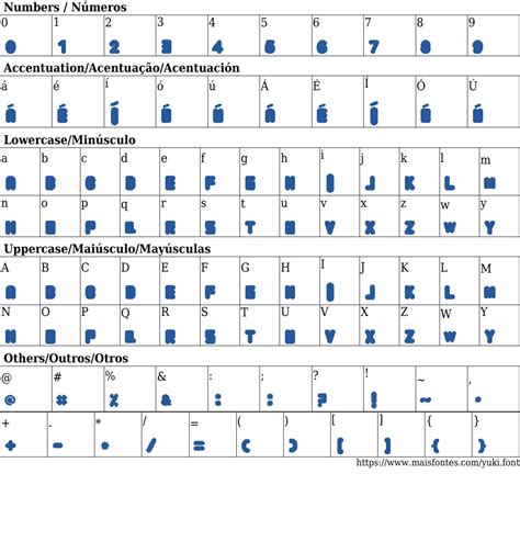 Yuki Free Font Download Maisfontes