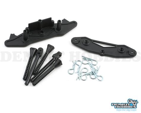 Body Post And Bumper Set Jrx S Type R Losi Denkit Hobbies