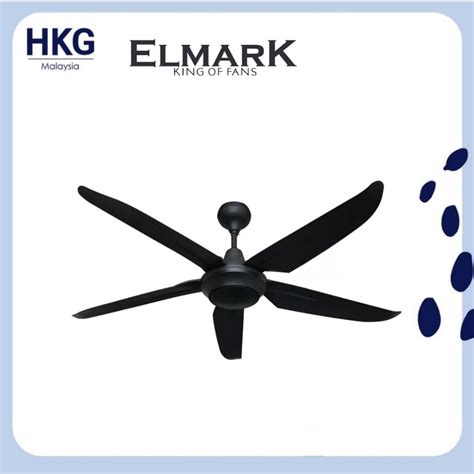 Elmark 52 Vifast Abs Blades 5 Speed Remote Control Ceiling Fan Kipas